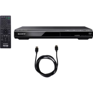 sony dvpsr510h - dvd player bundle with deco gear 6ft high speed hdmi cable