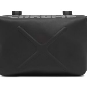 Chrome Industries Helix Handlebar Bag - From Bike to Foot, Handlebar to Crossbody Sling or Fannypack, Black