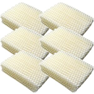 hifrom humidifier wick filters compatible with relion wf813 rcm-832 rcm832 rcm-832n dh-832 duracraft dh-830 robitussin dh832 honeywell hc832 humidifier - 6pcs