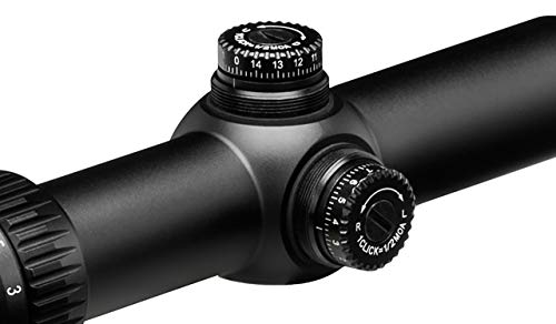 Vortex Optics Crossfire II 1-4x24, 30mm Tube, SFP Riflescope - V-Brite Reticle (MOA) with Sport Cantilever 30mm Mount - 2-Inch Offset