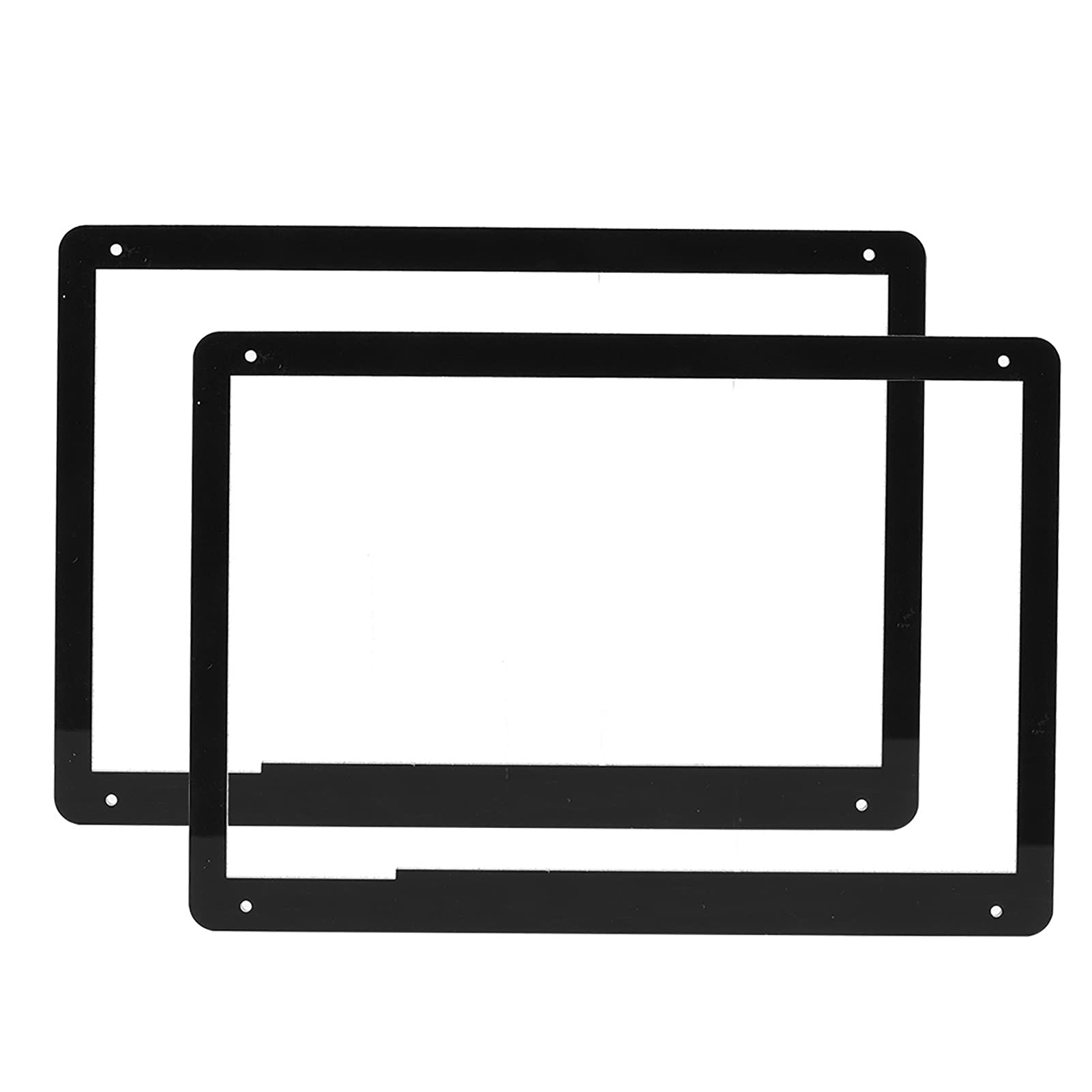 ASHATA 7in 1024 * 600 HDMI Display Case with Plastic Bracket Screen Case for, Case Holder for