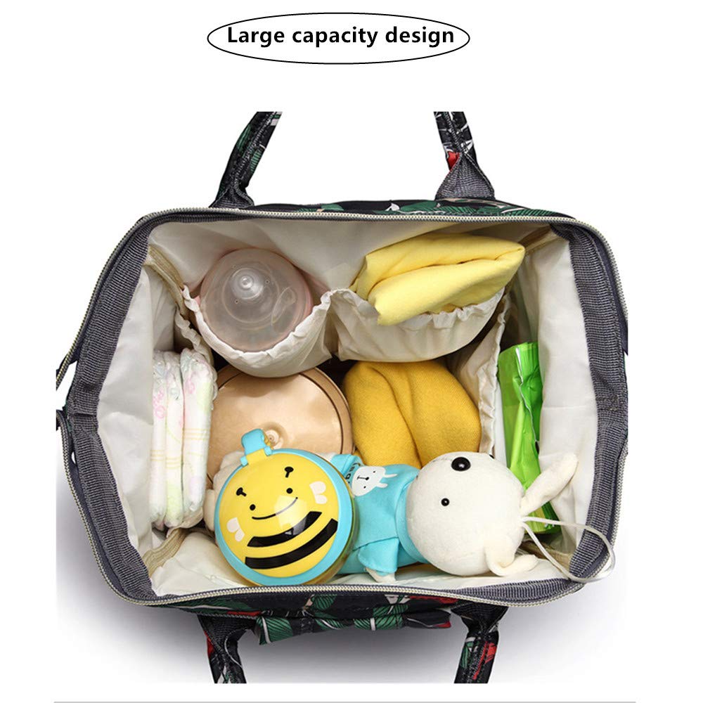 Armbq Camo Diaper Bag Backpack Multi-Function Diaper Bag for Baby Care Essentials Waterproof Travel Baby Bag for Mom Dad