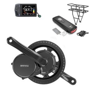 bafang bbs02b 48v 750w mid drive kit with battery electric bike conversion kits ebike diy mid motor kit with c18 lcd display