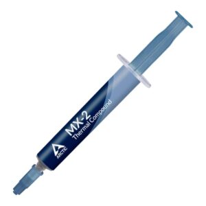 arctic mx-2 (4 g) - performance thermal paste for all processors (cpu, gpu - pc, ps4, xbox), high thermal conductivity, safe application, non-conductive, non-capacitive