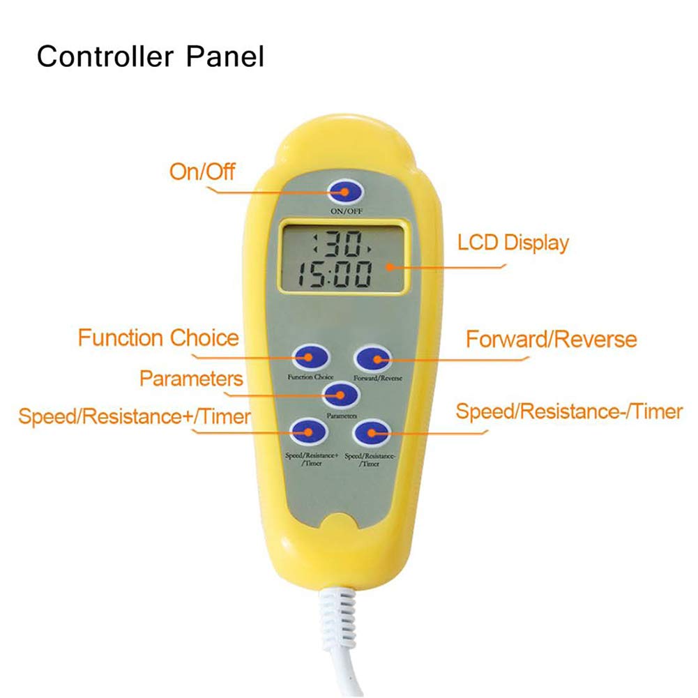 Passive Stroke Training Pedal Exercise Bike Upper Lower Limbs Physiotherapy Rehabilitation Leg Hand Cycle Therapy Equipment for Handicapped&Disabled Epilepsy Paralysis Hemiplegia Cerebral