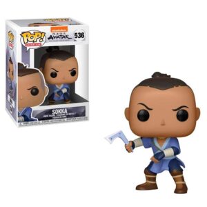 pop animation: avatar - sokka toy, multicolor, standard