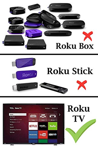 Hisense Roku TV Remote w/Volume Control & TV Power Button for All Hisense Roku built-in TV❌ NOT FOR other brand Roku TV ❌NOT FOR Roku Player (box) ❌NOT FOR Roku Stick!!