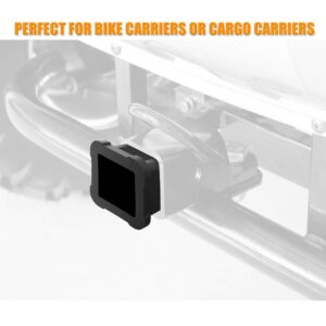 SnowyFox Heavy Duty Hitch Receiver Reducer 2-1/2 (Class V) to 2 inches (Class III and IV) Hitch Adapter Convertor Towing Mount Sleeve Extender for Bike Rack Cargo Carrier