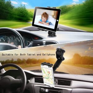 SincereFly Car Mount, 7-10.5inch Tablet & 4.5-6.5inch Phone Holder, Portable Electronic Device Mount