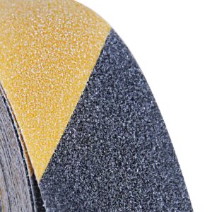 2 Inch X 32.8ft Non Slip Safety Grip Tape for Stairs Steps Non Skid Tread High Traction Friction/Strong Grip Abrasive Adhesive Hazard Caution Tape- Black/Yellow