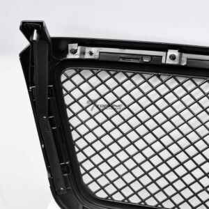 Matte Black Mesh Front Hood Bumper Grill Grille Guard ABS Compatible With 04-08 Ford F150