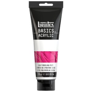 liquitex basics light modeling paste, 250ml (8.4oz) tube