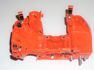 husqvarna 445 chainsaw engine housing with oil tank - oem