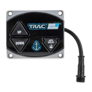 Camco Trac Outdoors Anchor Winch G3 AutoDeploy Second Switch | Features Up/Down/Auto Operation | For Use with TRAC AutoDeploy Electric Anchor Winches | G3 Angler & Deckboat Models (69045)