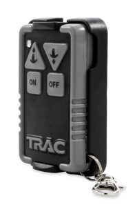 camco trac outdoors anchor winch g3 wireless remote | allows push-button anchor winch operation from any location (69044), black