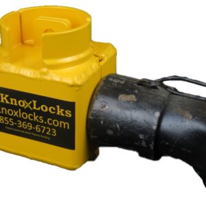 Bulldog Sliding Collar Coupler Lock Includes Cobra-Sidewinder puck lock- BOLT CUTTER PROOF!!!