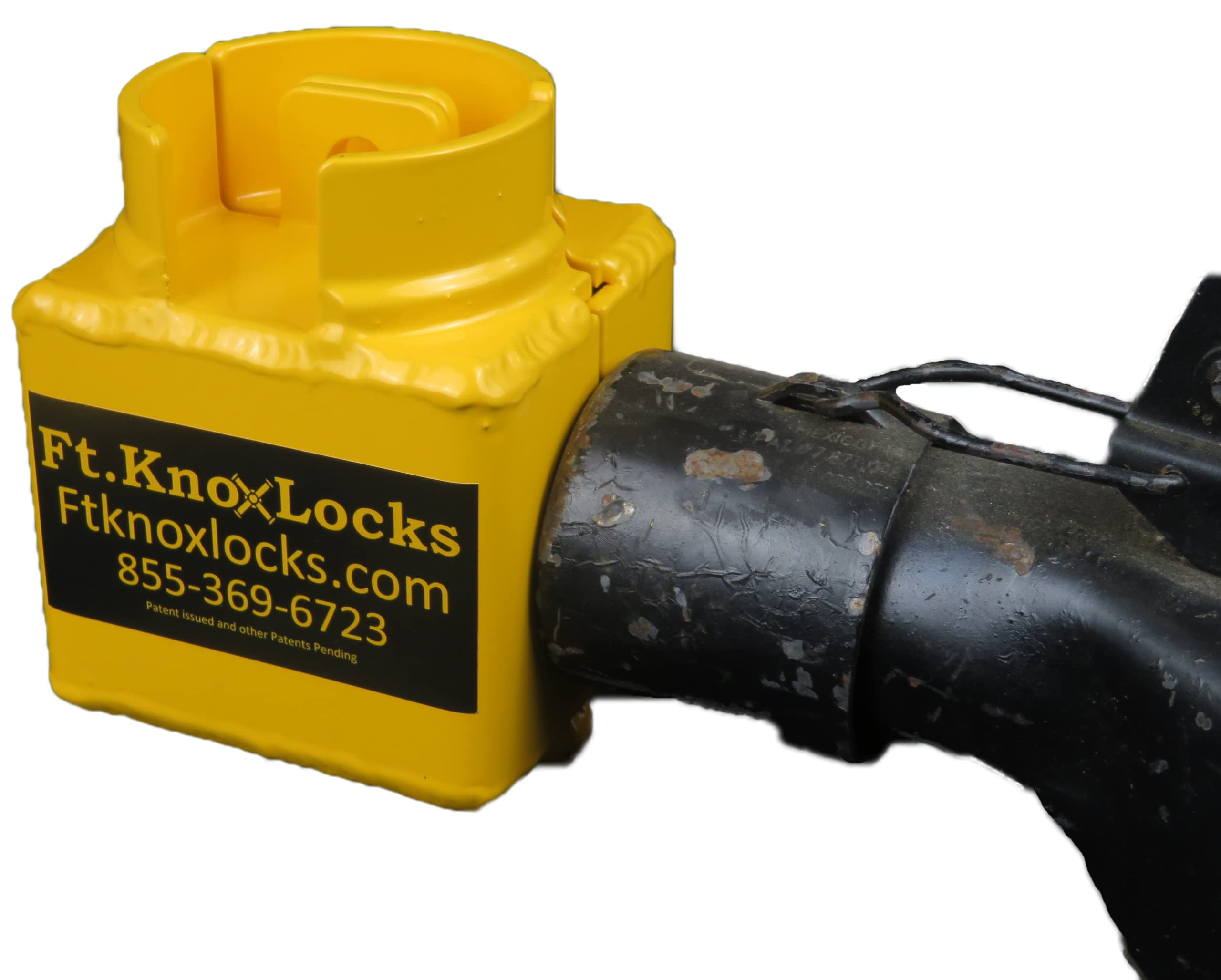 Bulldog Sliding Collar Coupler Lock Includes Cobra-Sidewinder puck lock- BOLT CUTTER PROOF!!!