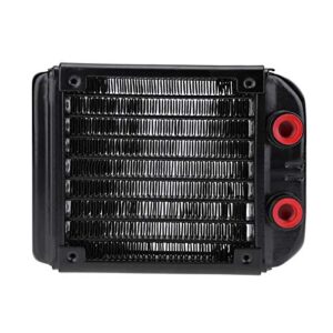 90mm aluminum computer radiator water cooling radiator water cooler 9 tubes heat exchanger cpu heat sink for laptop desktop