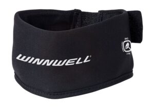 winnwell premium neck guard collar - ice hockey protection gear made for senior, youth, men & women - cut resistant collar protection for hockey, ringette, paintball & sports - senior