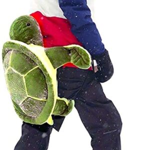 Elegeet Protective Gear for Skiing Skating Snowboarding Cute Turtle Tortoise Cushion Green