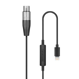 Saramonic XLR Female to Apple Lightning Microphone Interface Cable for iPhone & iPad (LC-XLR)