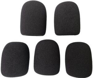 5 pack foam cover, handheld microphone windshield, professional microphone soft foam cover, microphone windproof sponge, windshield, microphone cover,windscreens