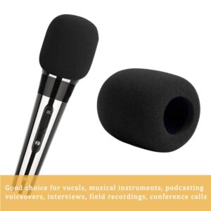 5 Pack Foam Cover, Handheld Microphone Windshield, Professional Microphone Soft Foam Cover, Microphone Windproof Sponge, Windshield, Microphone Cover,Windscreens