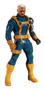 mezco one: 12 collective: marvel cable (x-men version) action figure, multicolor