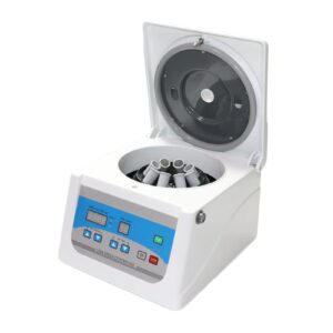 shengwin lab benchtop centrifuge machine 10ml/15ml x 8, laboratory prp centrifuge with speed and time, lab low speed desktop centrifugal machine 100-4000rpm