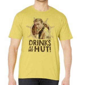 Gilligan's Island Mr. Howell Drinks T-Shirt