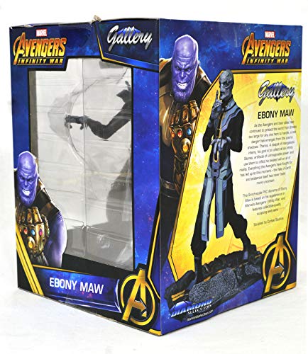 DIAMOND SELECT TOYS Marvel Gallery: Avengers Infinity War: Ebony Maw PVC Figure, Multicolor