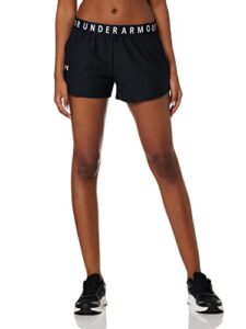 under armour women's ua play up shorts 3.0 sm black