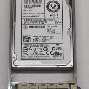 EqualLogic Dell 1.2TB 10K SAS Spare w/Tray HFJ8D 68V42 PS6100 PS6110 PS4100 PS4110 PS6210 PS4210 PS-M4110