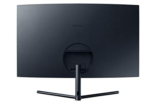 SAMSUNG 32" UR59 Series ViewFinity 4K UHD (3840x2160) Computer Monitor, Curved, HDMI, Display Port, 3-sided border-less, Eye Saver Mode LU32R590CWNXZA, Black