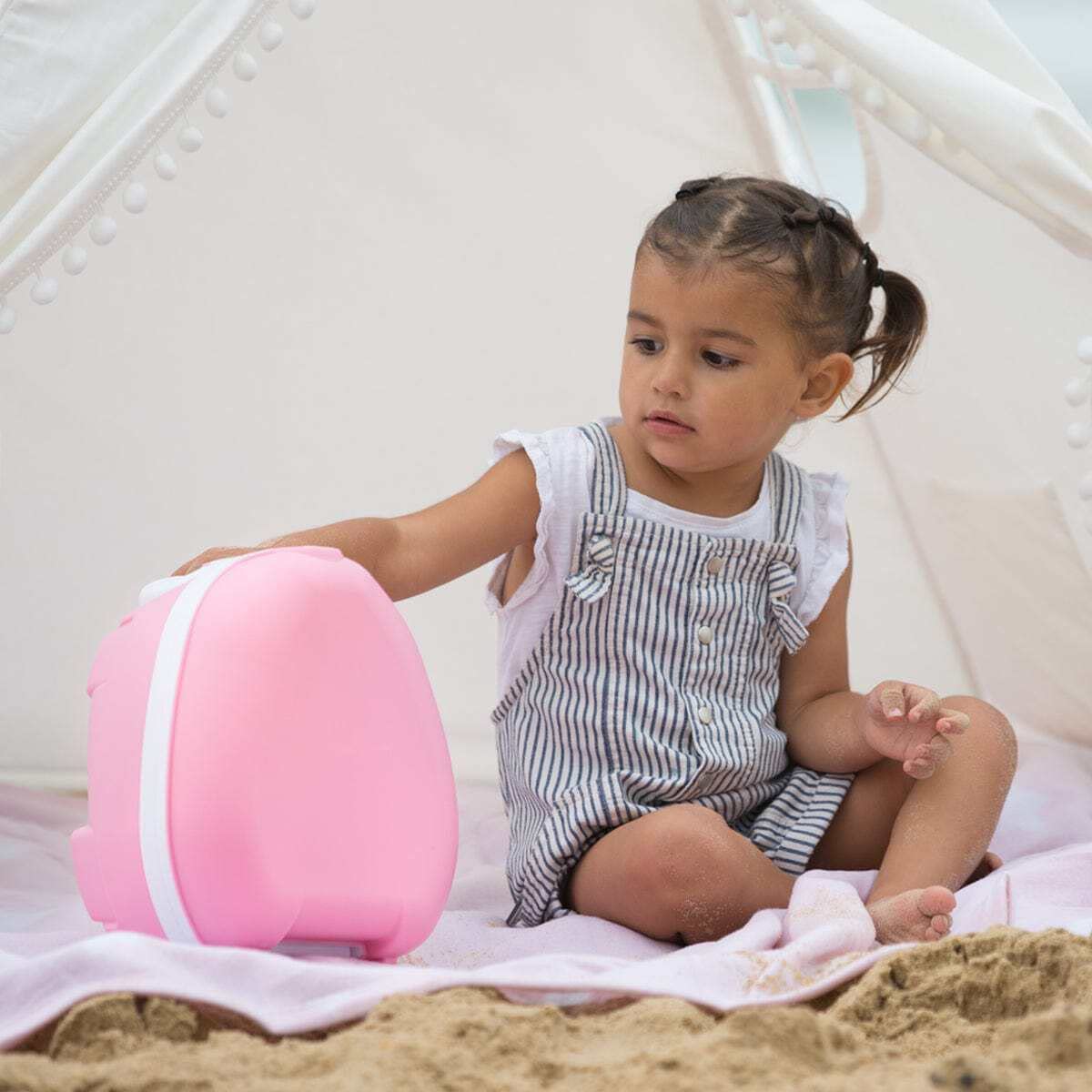 My Carry Potty - Fox Travel Potty, Award-Winning Portable Toddler Toilet Seat for Kids to Take Everywhere