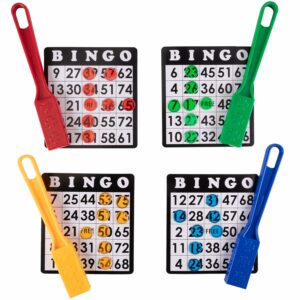 Magnetic Bingo Wand 6-Pack - Educational STEM Resource - Science Play to Teach Physics, Counting, Pointing, and Sharing