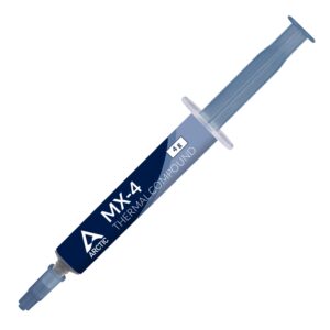 arctic mx-4 (4 g) - premium performance thermal paste for all processors (cpu, gpu - pc), very high thermal conductivity, long durability, safe application, non-conductive, cpu thermal paste