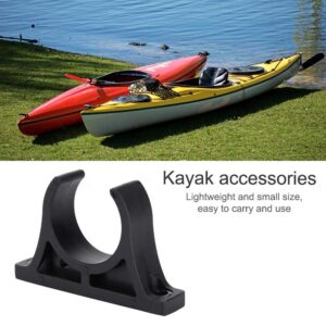 Tbest Kayak Paddle Holder,1 Pair Durable Plastic Paddle Oar Holder Clips Keeper for Kayaks Canoes Rowing Boats