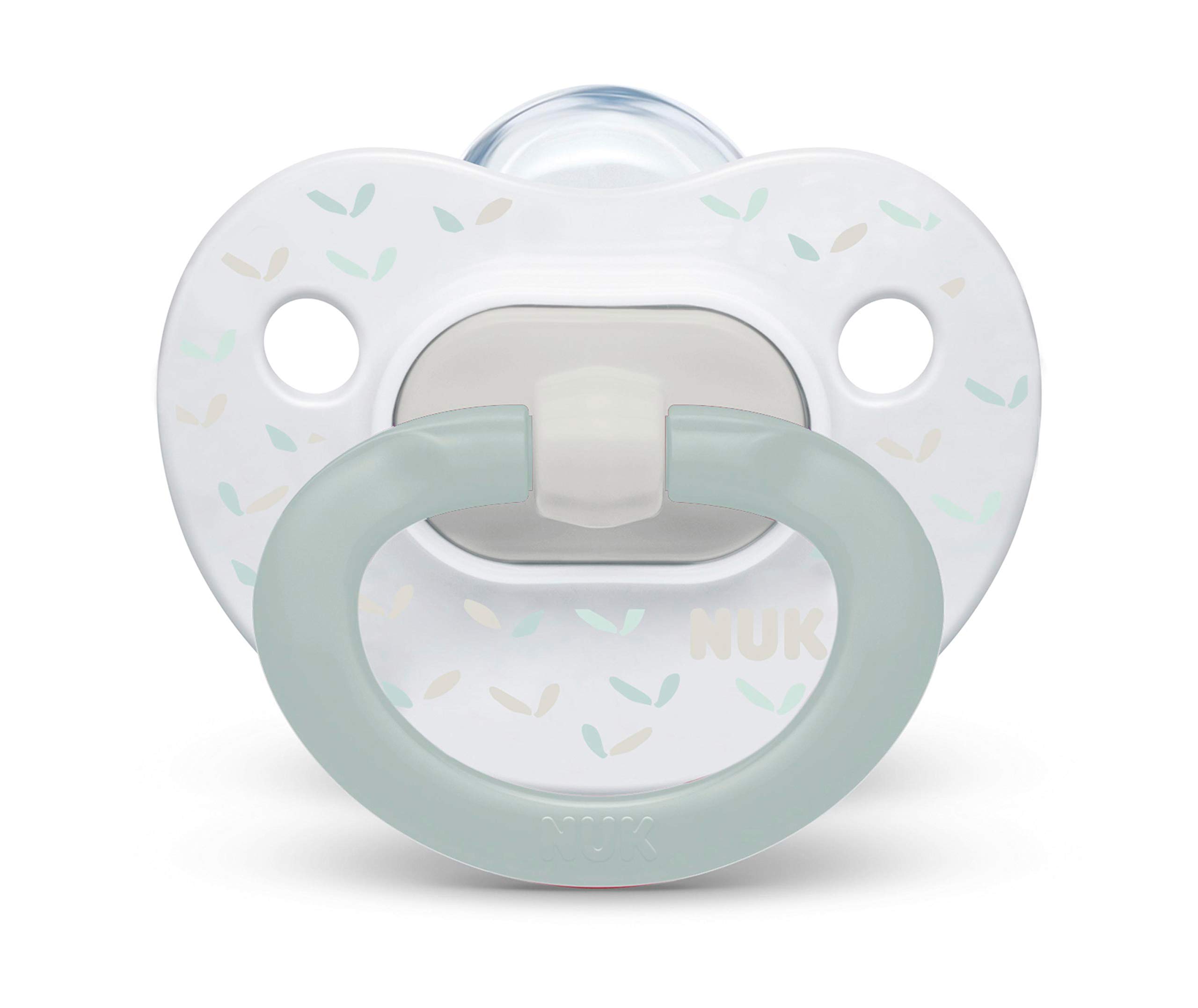 NUK Orthodontic Pacifier Value Pack, Boy, 0-6 Months (Pack of 3)