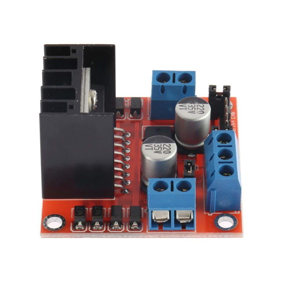 Aideepen 5pcs L298N Motor Driver Controller Board Module Stepper Motor DC Dual H Bridge for Arduin0 Smart Car Power UN0 MEGA R3 Mega256O