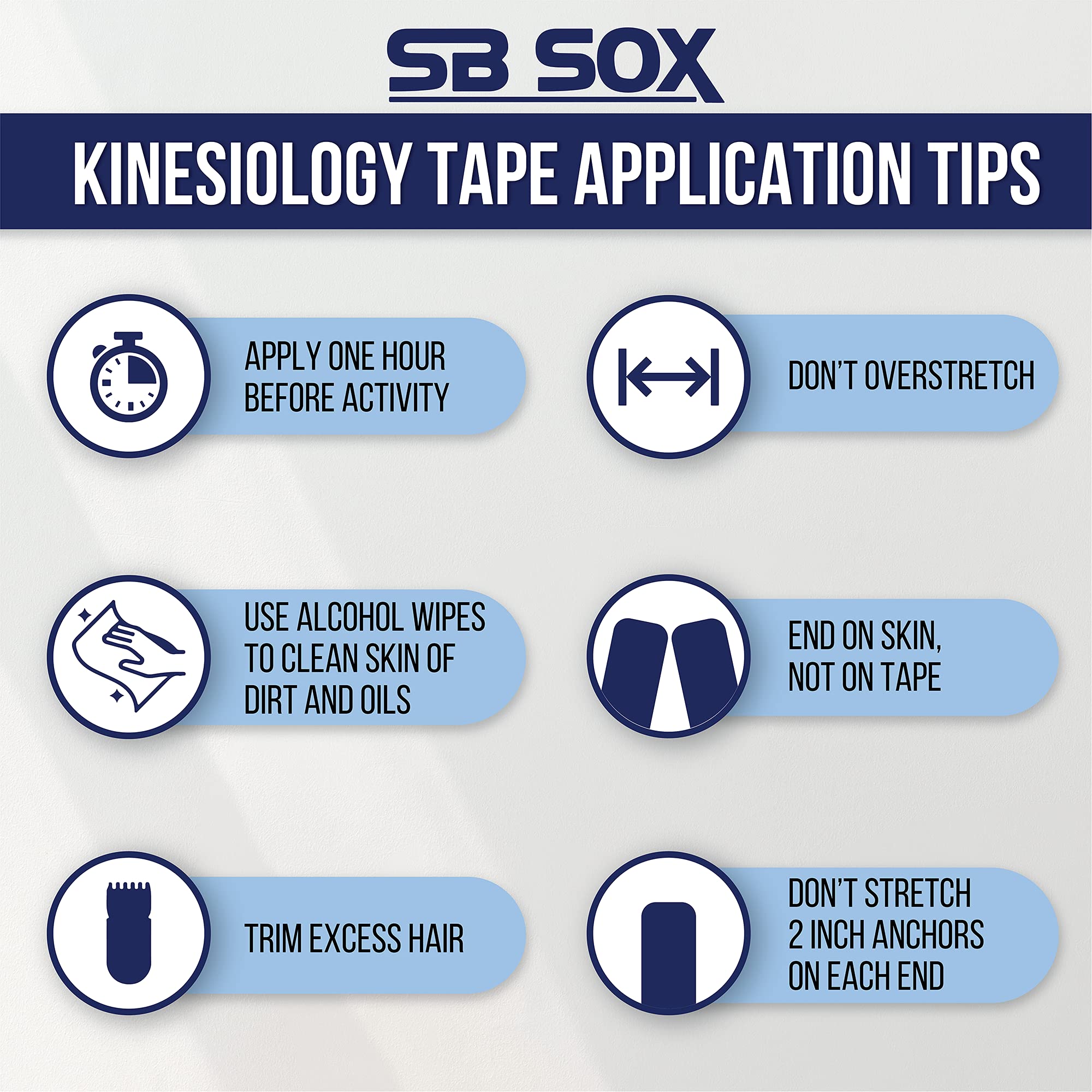 SB SOX Original Cotton Kinesiology Tape Roll – Best Latex Free Athletic Tape for Muscles/Joints – Waterproof, Stretchy, and Gentle on Skin (16ft) (Nude)