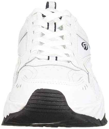 Dr. Scholl's Men's SEBASTIAN Shoe, White, 11 W US