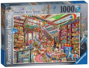 ravensburger aimee stewart the fantasy toy shop 1000 piece jigsaw puzzle for adults & for kids age 12 and up