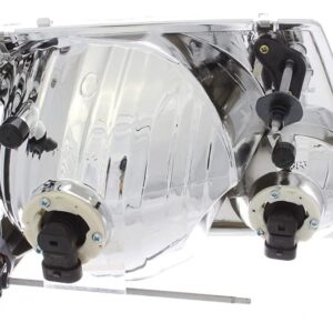 For Ford Explorer Headlights Lamps Set 2002 2003 2004 2005 Halogen Driver and Passenger Side