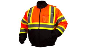 pyramex rcj3220m rcj32 series jackets canadian jacket in orange- medium