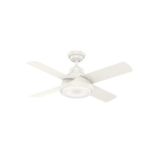 casablanca levitt indoor ceiling fan with led light and wall control