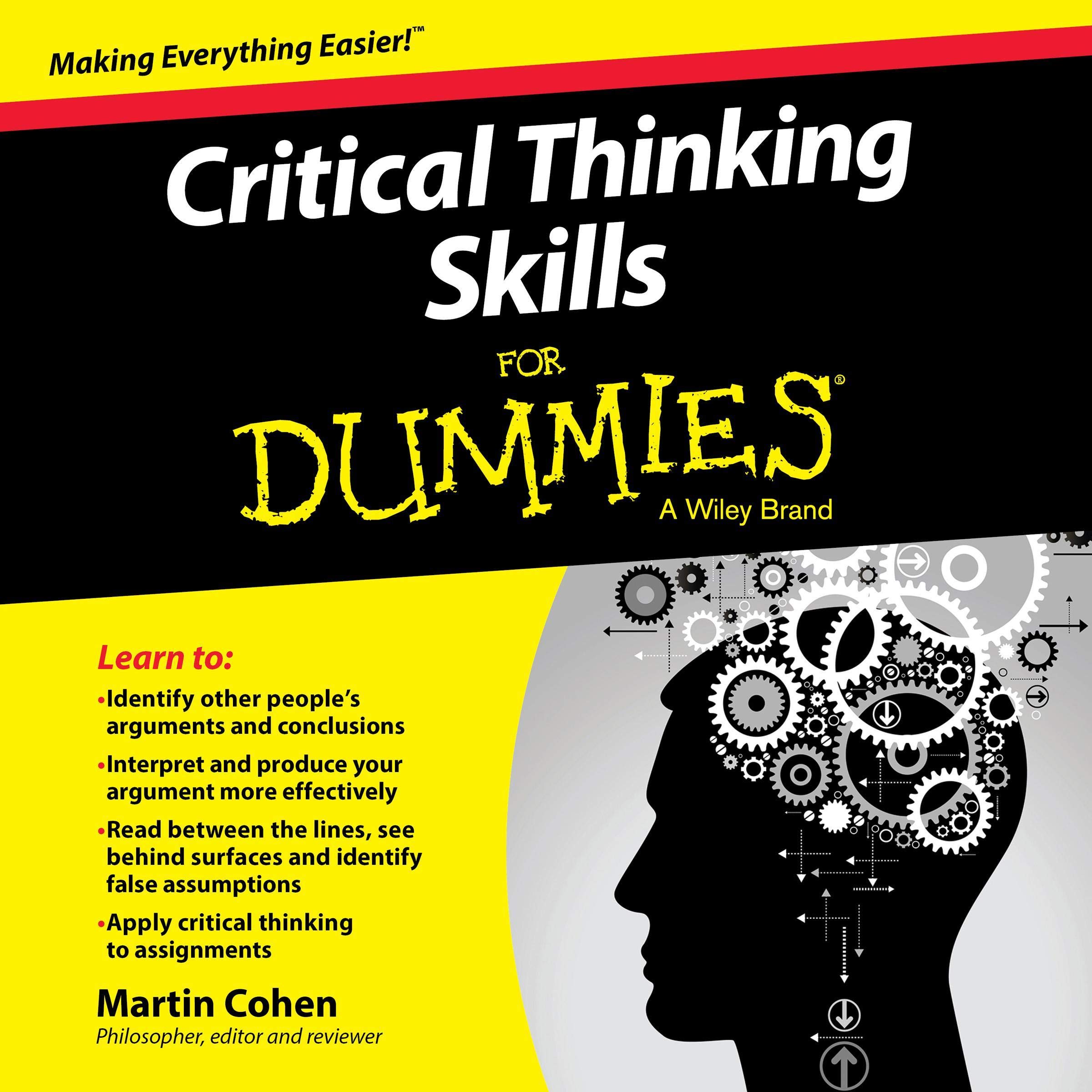 Critical Thinking Skills for Dummies