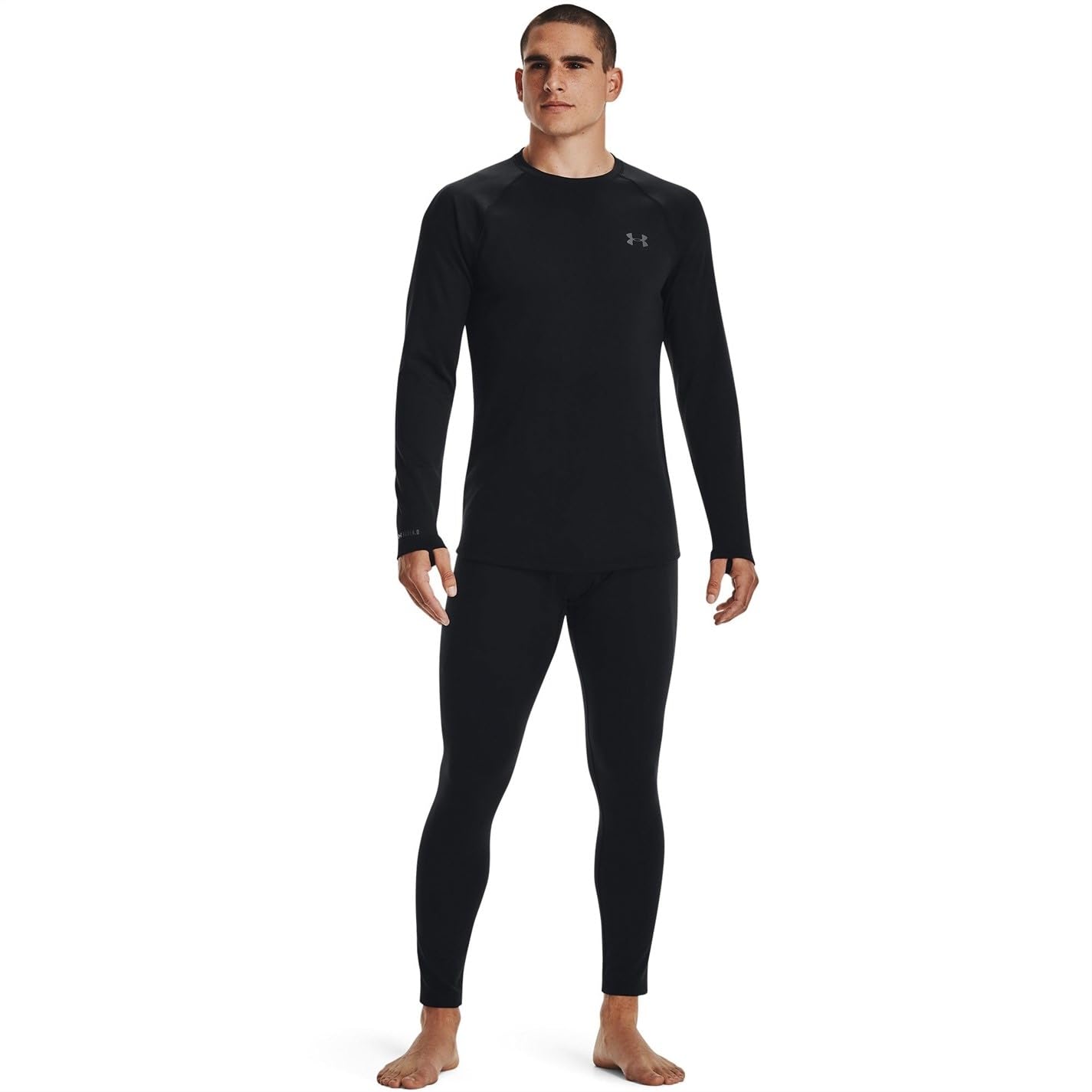 Under Armour Men's ColdGear® Base 4.0 Crew XXL Black