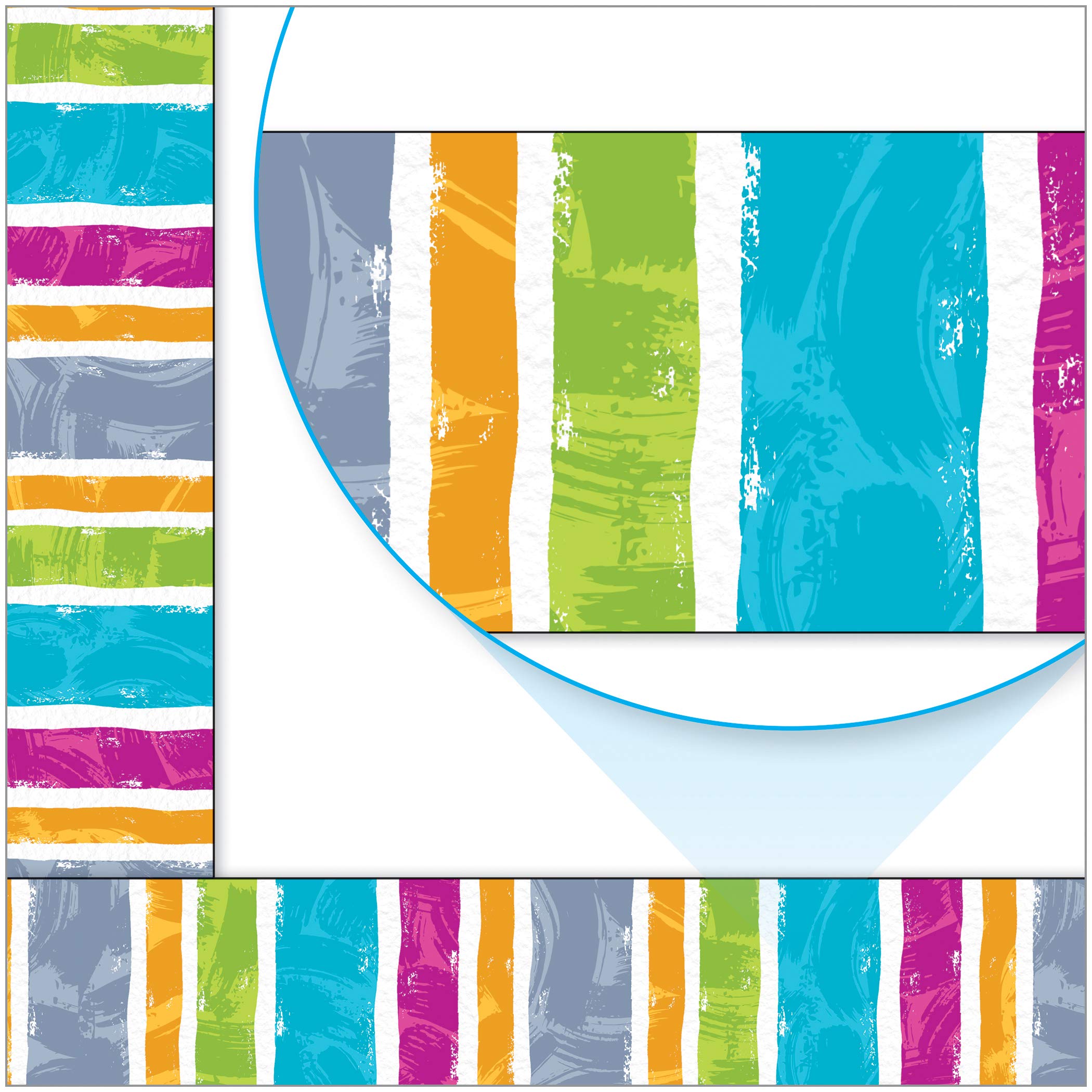 TREND enterprises, Inc. T-85610 Color Harmony Stripes Bolder Borders, 35.75'