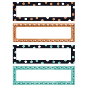 i ♥ metal dots & embossed name plates variety pack, 32 count